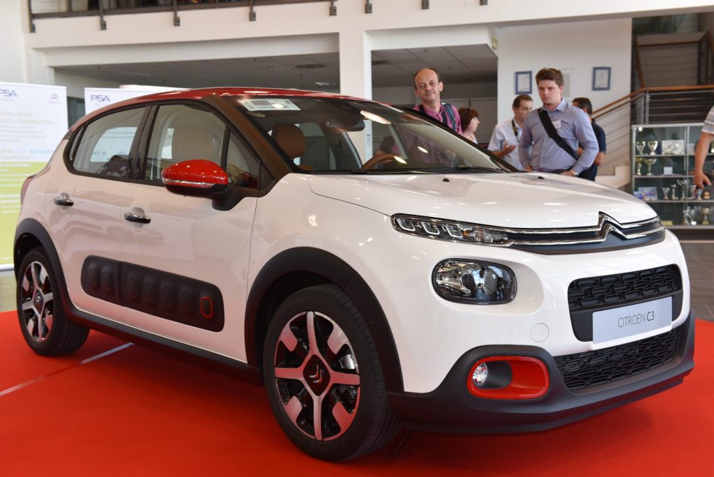 Citroen C3 a fost lansat simultan la Lyon și la fabrica din Slovacia ...