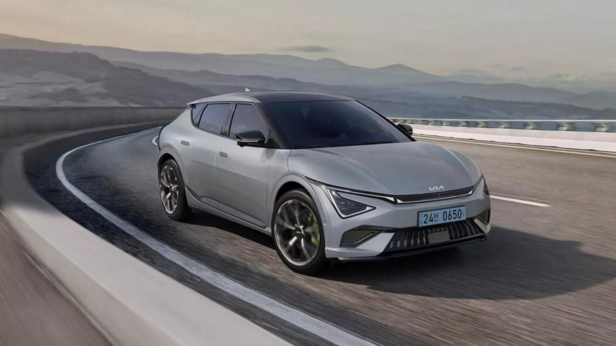 KIA EV6 GT facelift își va face debutul în Europa cu un plus de putere ...